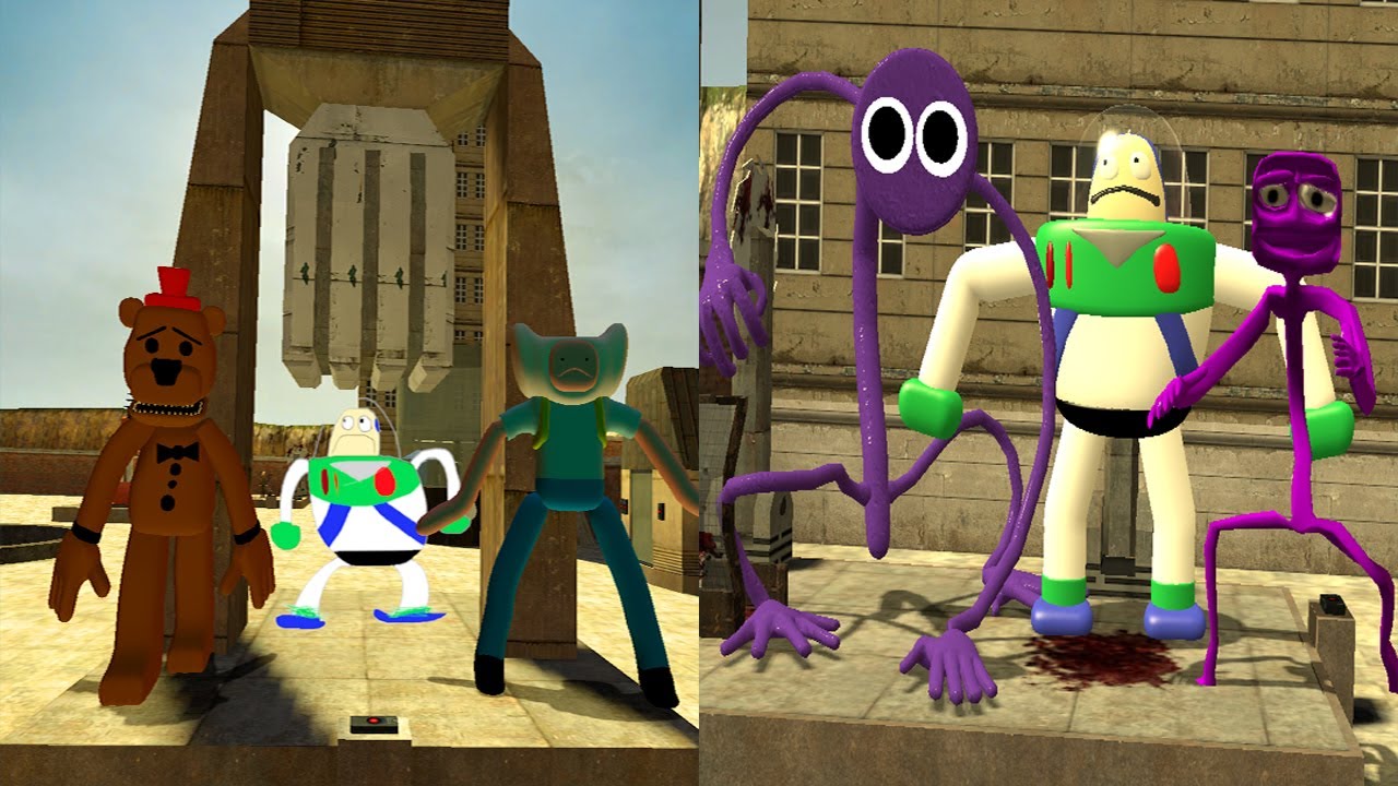 All New JUMPSCARE UPDATE 3D SANIC MEMES (3D MEMES) vs Rainbow Friends ...