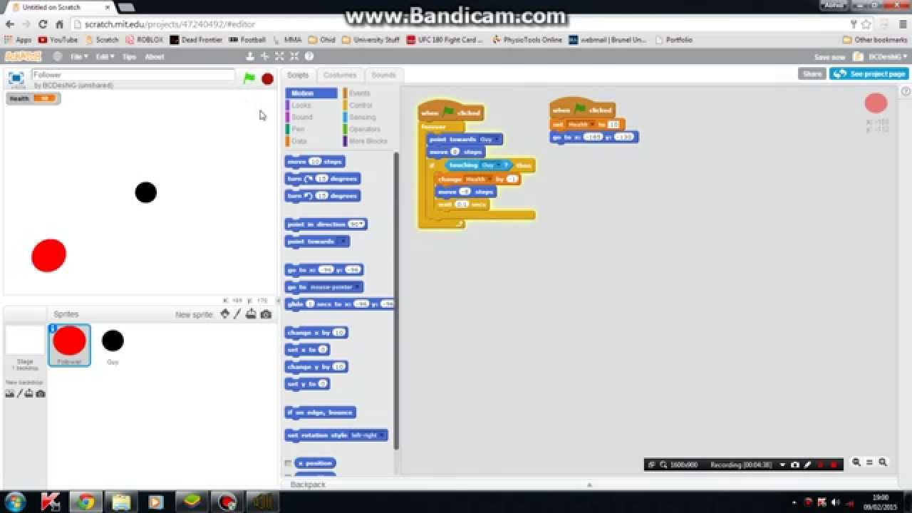 Scratch Tutorial: Follower Sprite - YouTube