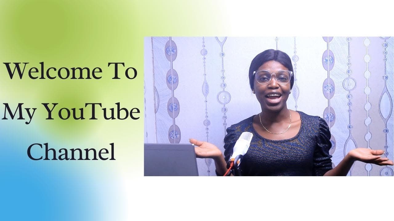 My First YouTube Video | Welcome To My Channel | New YouTuber - YouTube