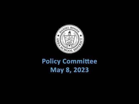 05-08-23 Policy Review Committee - YouTube