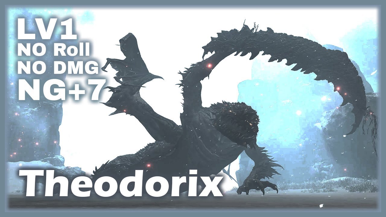 Red Neon Rivers of Blood vs Great Wyrm Theodorix NG+7, Solo, No Roll/No ...