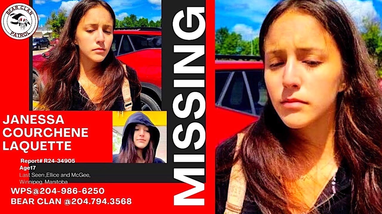 Janessa Courchene Laquette: Missing Indigenous 17 yr. Old Girl ...