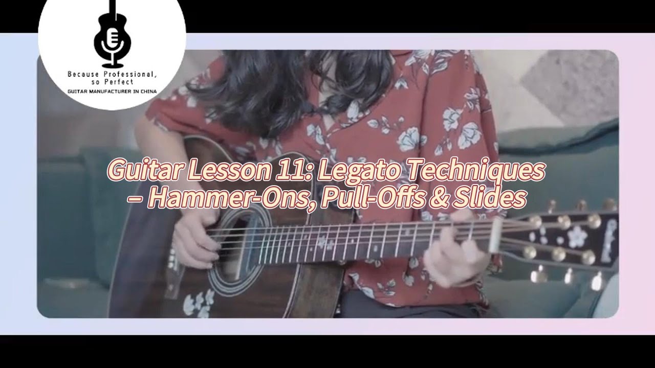 Guitar Lesson #11: Legato Techniques – Hammer-Ons, Pull-Offs & Slides - YouTube