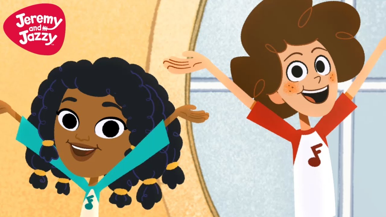 Dancing On A Feeling | Kids Songs | Jeremy and Jazzy - YouTube