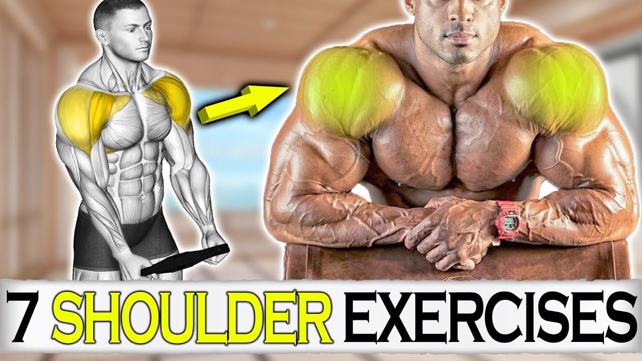 7 fastest big shoulder exercises for You - YouTube