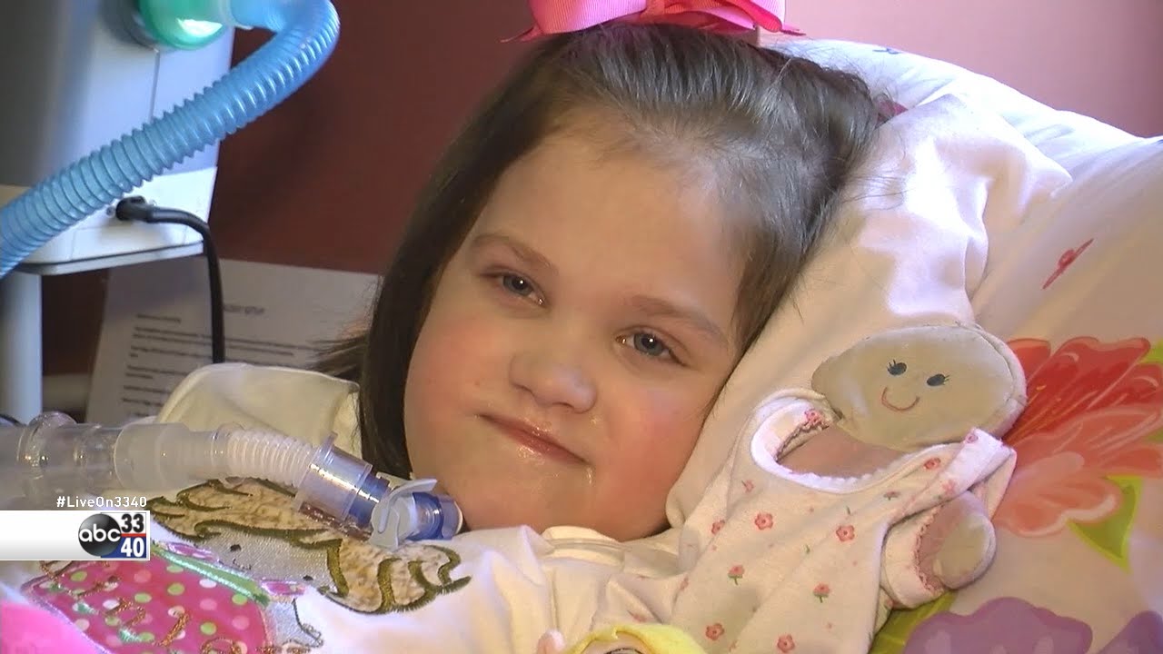 Latest on little Kinley Galbreath's battle with enterovirus - YouTube