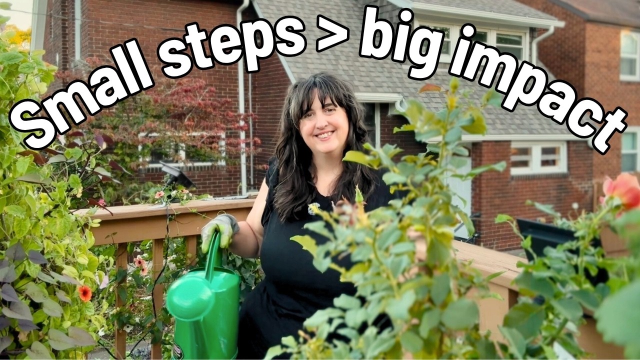 Small Steps Make a Big Difference 🌱 Productive Garden Vlog - YouTube
