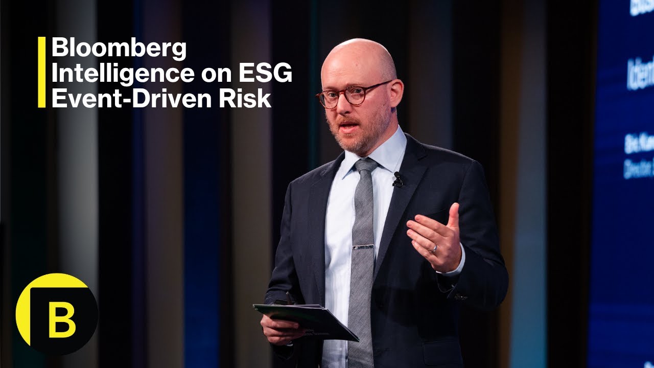 Bloomberg Intelligence on ESG Event-Driven Risk - YouTube