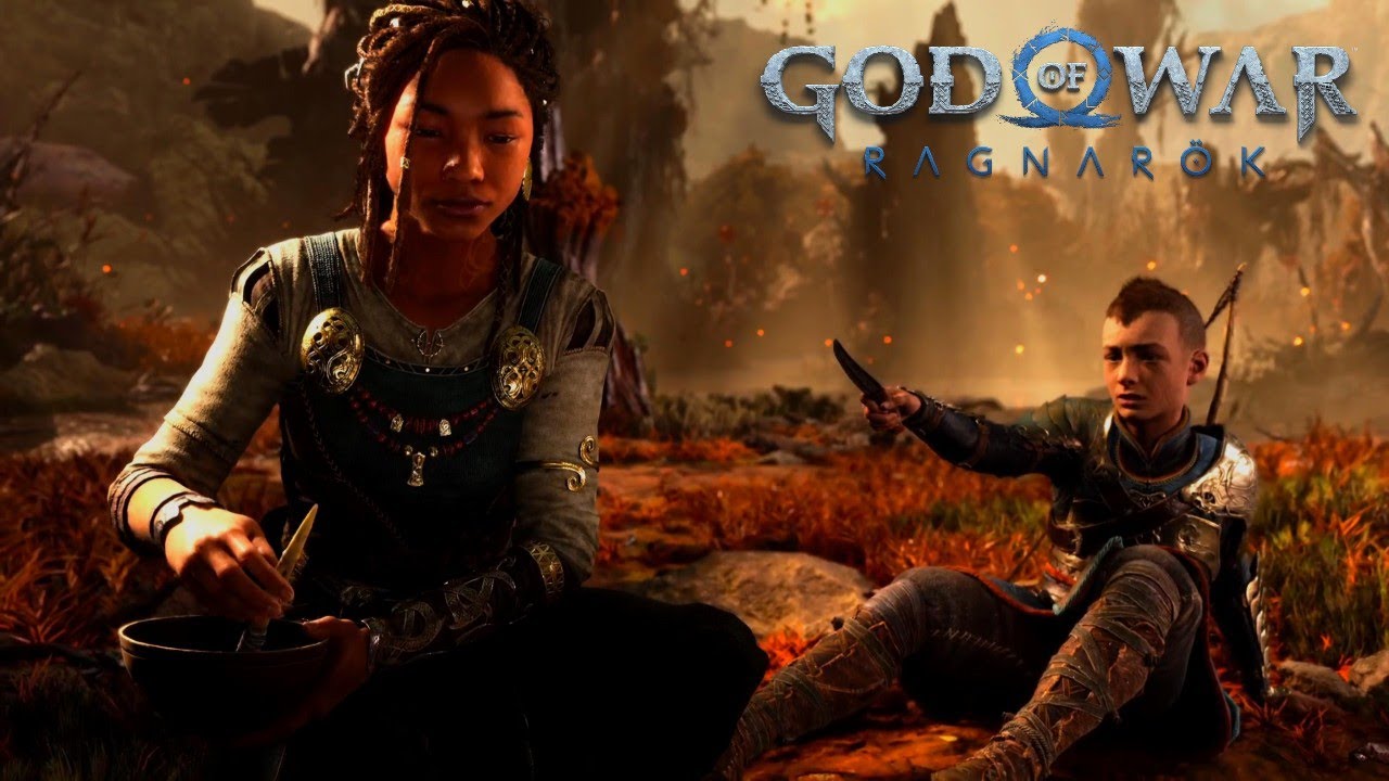 Meeting Angrboda | God of War Ragnarök (Part 10) - YouTube