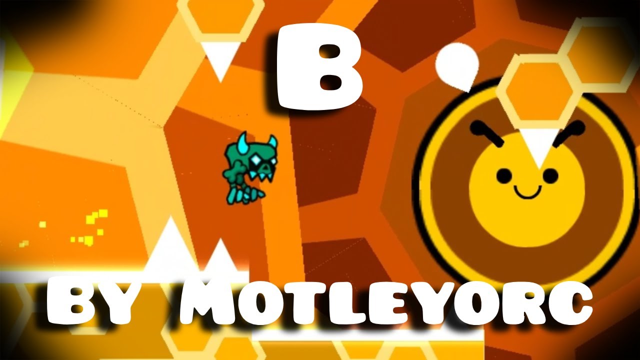 B (Medium Demon) By Motleyorc Complete! | Geometry Dash - YouTube