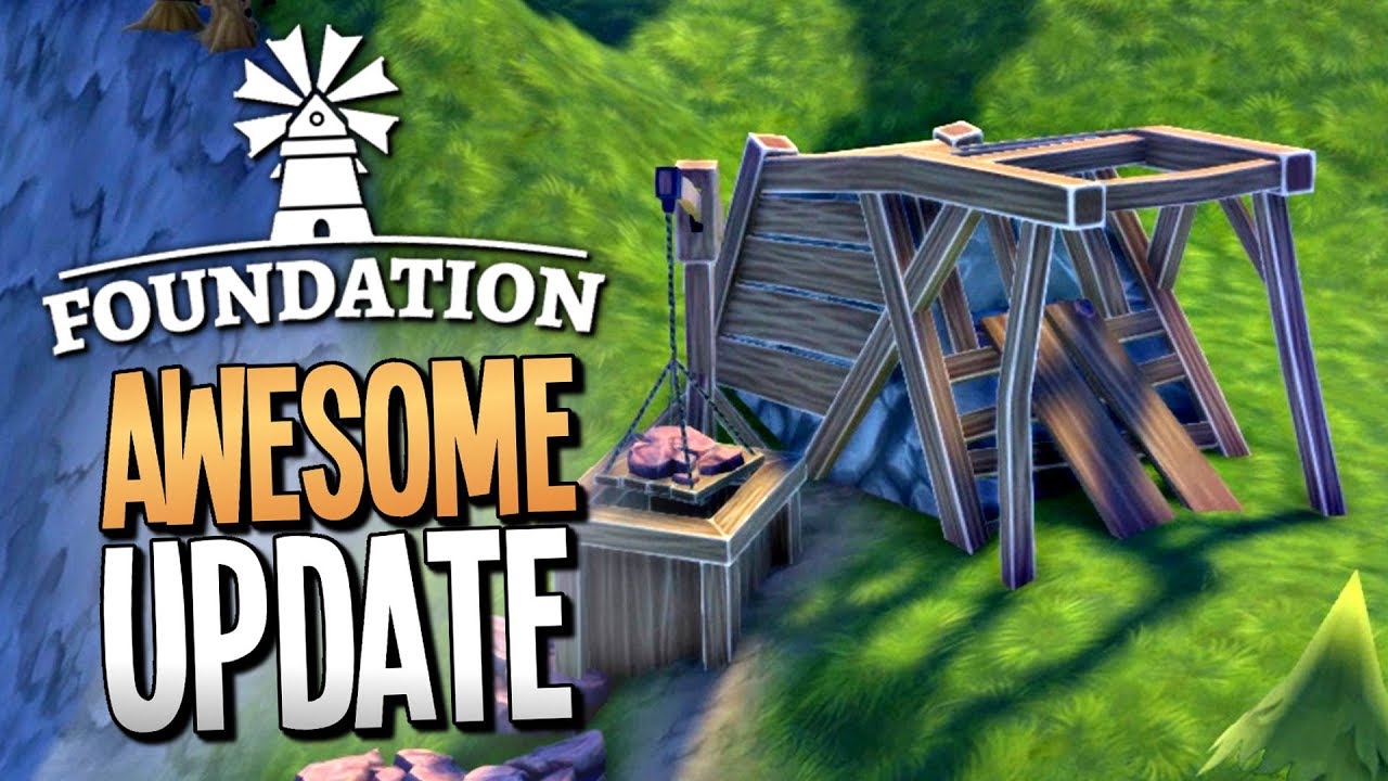 MINING FOR VALUABLE ORE IN THE HUGE NEW UPDATE - Foundation Gameplay ...