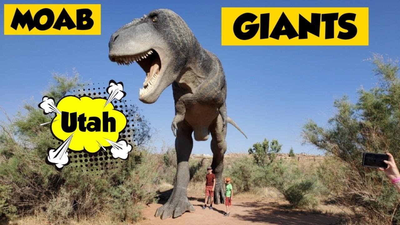 Dinosaurs In Utah??? Moab Giants Indoor And Outdoor Dinosaur Park With ...