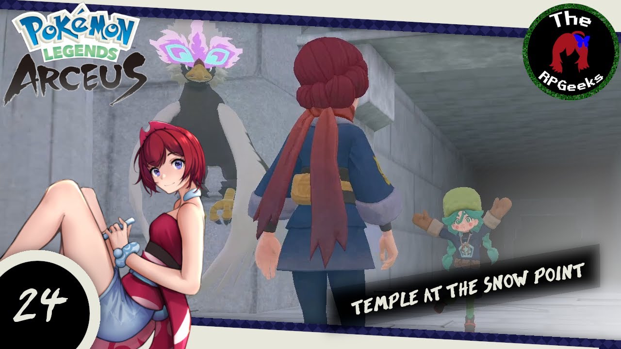 Temple At the Snow Point - Pokemon Legends Arceus - Episode 24 - YouTube