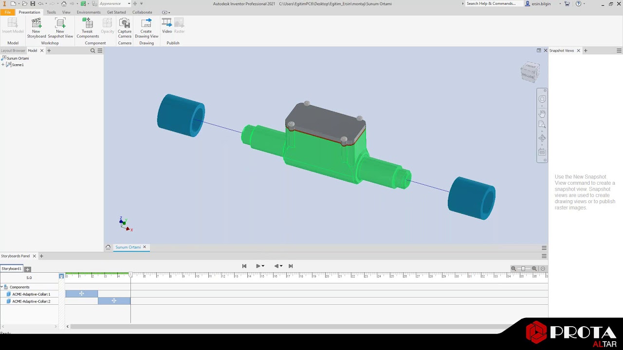 Autodesk Inventor Presentation Webinarı - YouTube