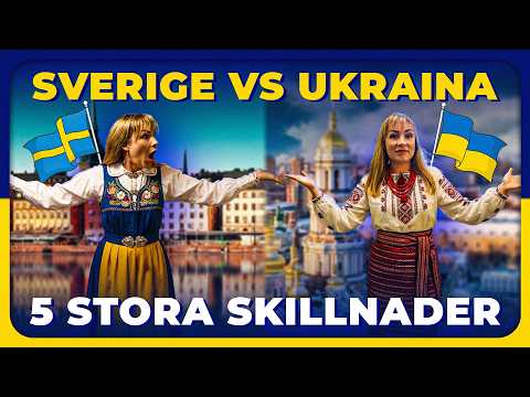 5 saker i Sverige som är HELT annorlunda än Ukraina