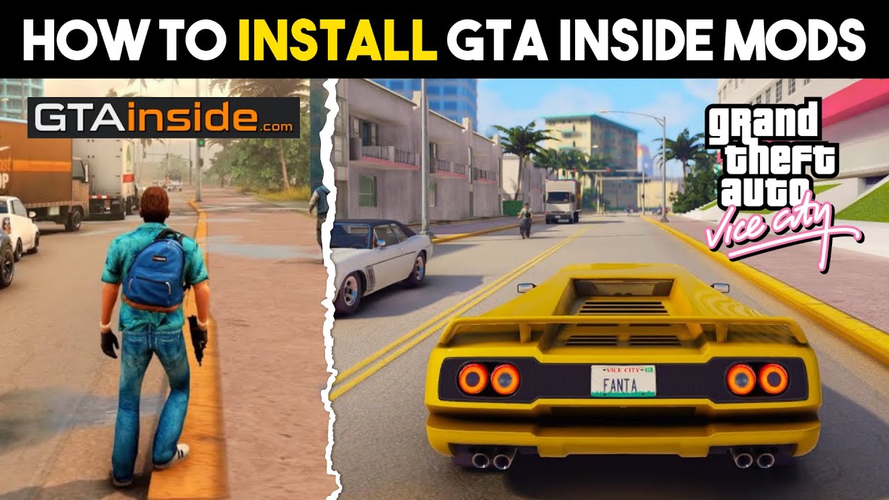 How To Install GTA INSIDE Mods in GTA Vice City 😲 (Easy Method) - YouTube