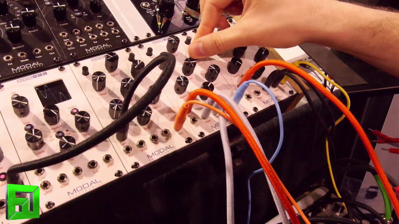 Modal Electronics eurorack modular NAMM 2016 - YouTube