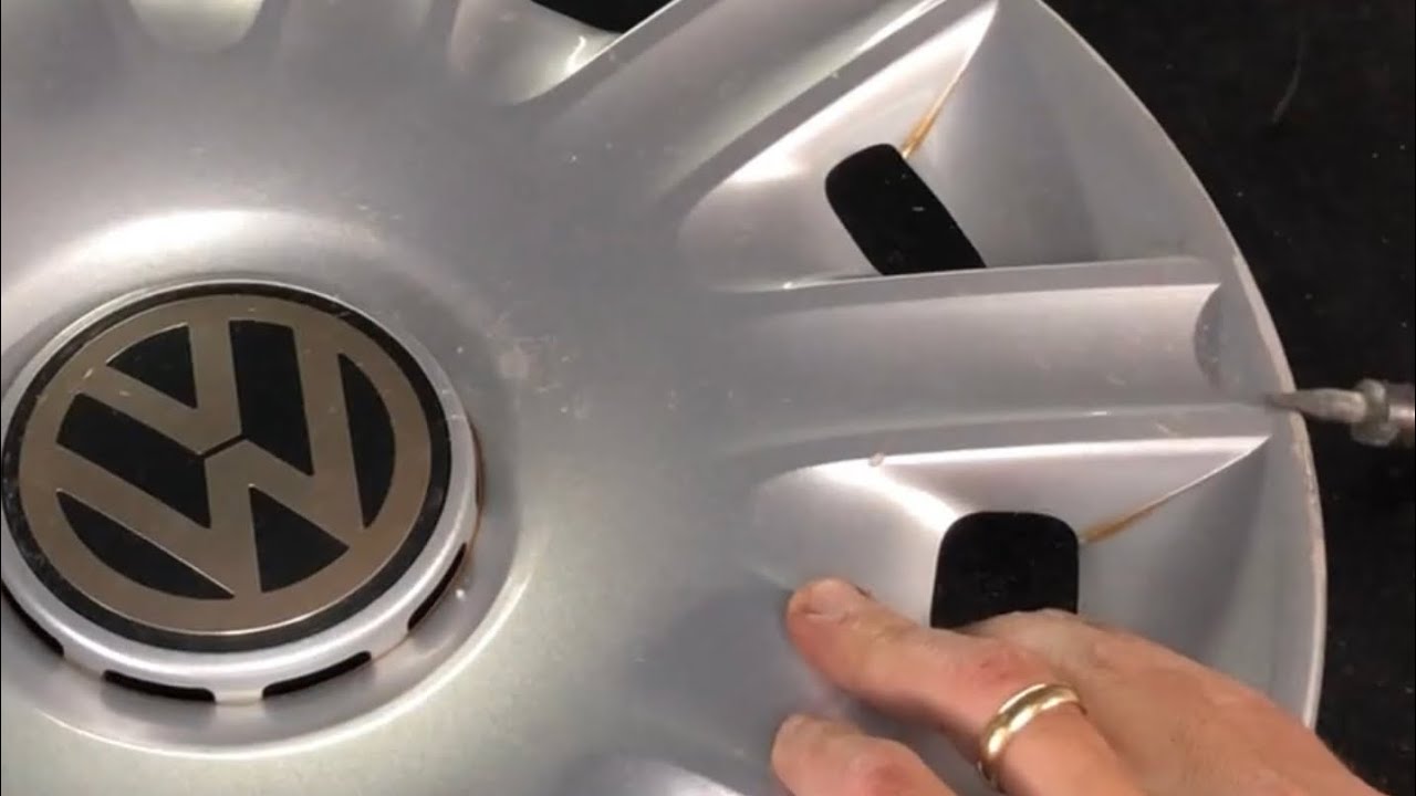 Your car's hubcap is Damaged | Plastic Welding Technique and restore ...
