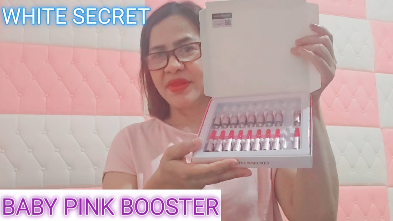 Baby pink booster || white secret (@Bunda Yuni) - YouTube