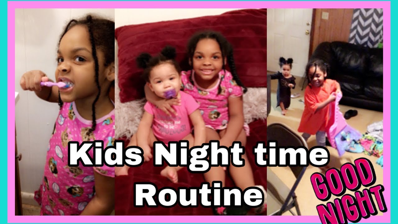 Kids Bedtime Routine 2020 - YouTube