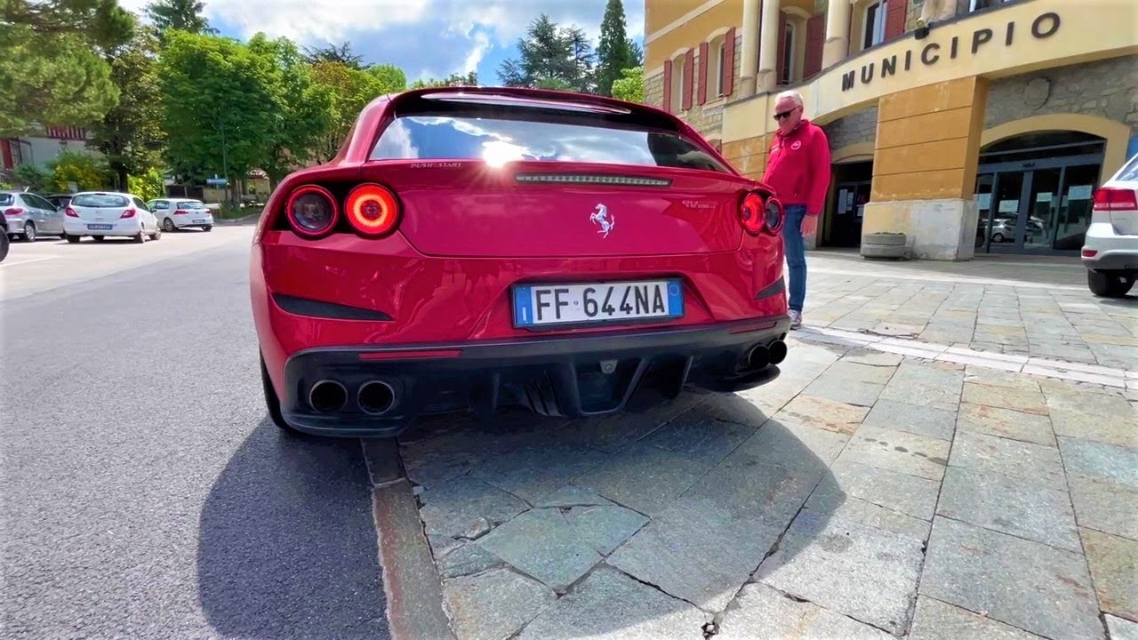 *SCREAMING V12* Ferrari GTC4Lusso (690 HP) | LOUD Accelerations & V12 ...