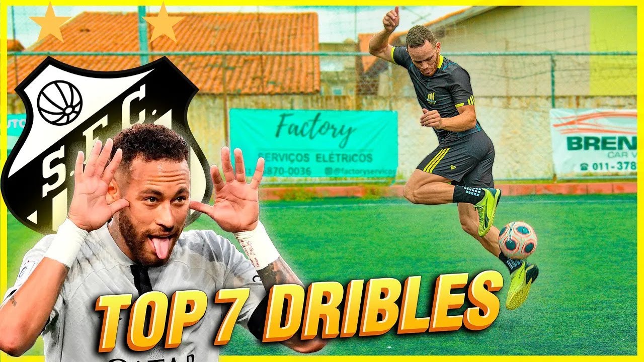🚨Neymar Jr. Os Melhores Dribles no Santos [TUTORIAL DE DRIBLE]🚨 - YouTube