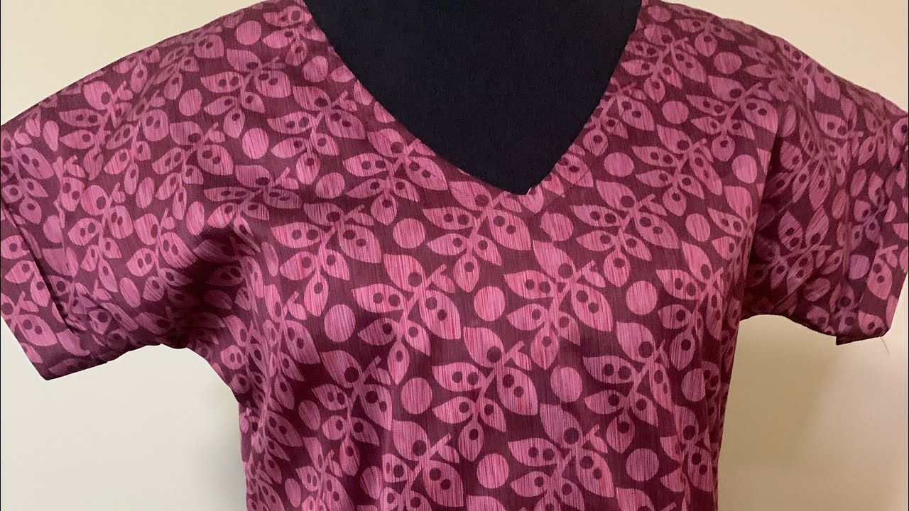 Magyar Sleeve Top - Sewing Tutorial - YouTube