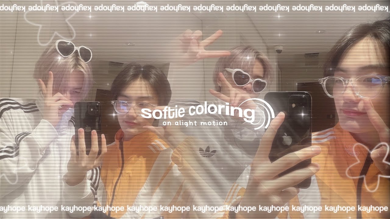 soft coloring tutorial | alight motion - YouTube