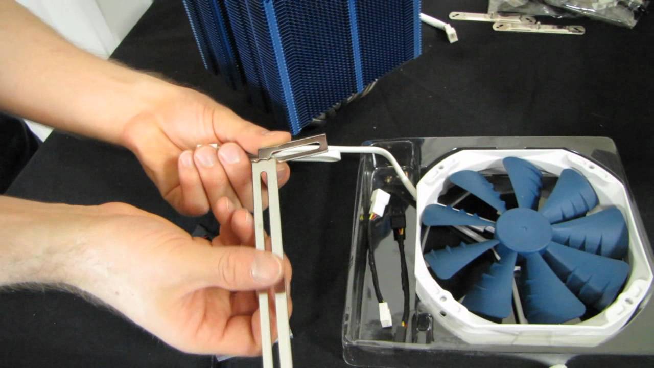 Phanteks Thermal Solutions PH-TC14PE Blue CPU Heatsink Unboxing & First ...