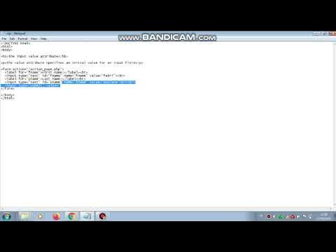 Belajar HTML:cara membuat input attributes PART 2 - YouTube