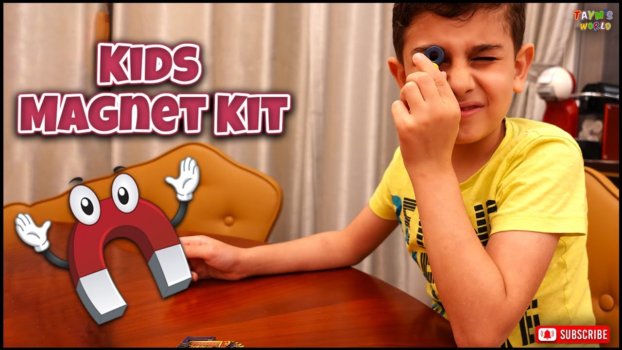 Kids Magnet Kit For Play | Magnets In Science Educational Toys ...