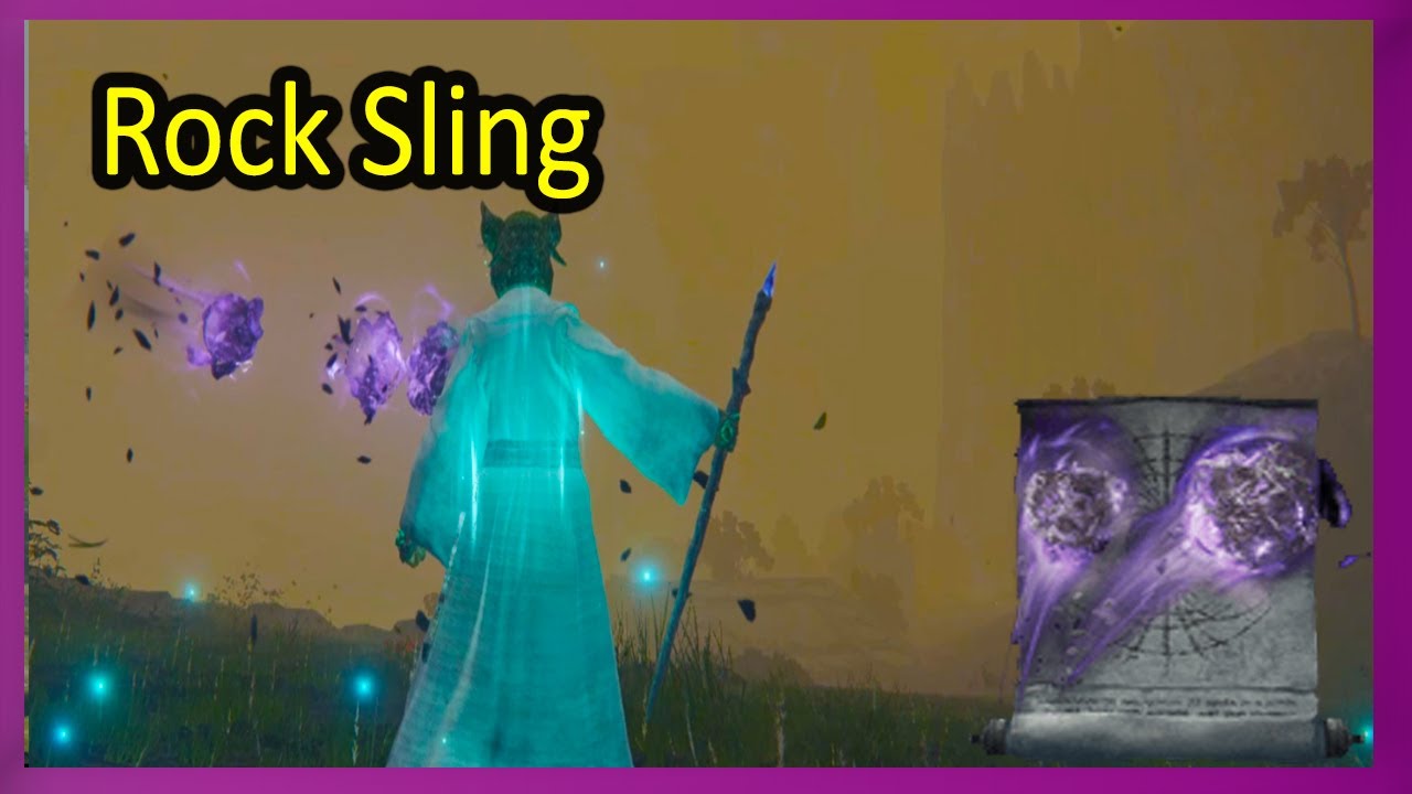 Rock Sling - Gameplay - Elden Ring - YouTube