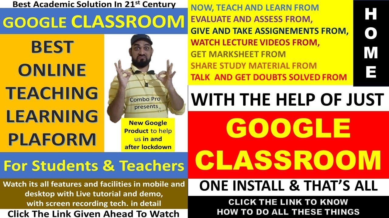 Google Classroom I The Best Online Teaching-Learning Platform for ...