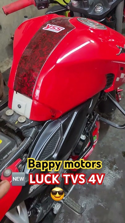 🆕 luck TVS 4V.// bappy motors The bike service center 🏍️🔥 #haryanvisong - YouTube
