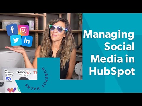 HubSpot Demo: Managing and Scheduling Social Media in HubSpot