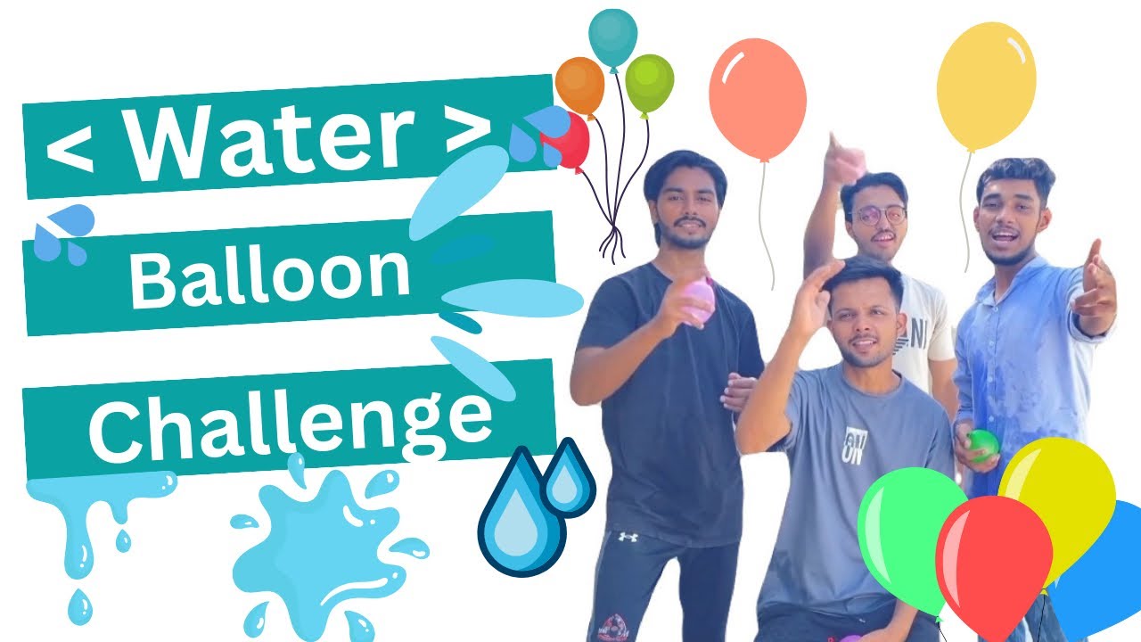 Guess The Splash : Water Balloon Edition 💦😂🎈#waterbaloon #sunmerfun # ...