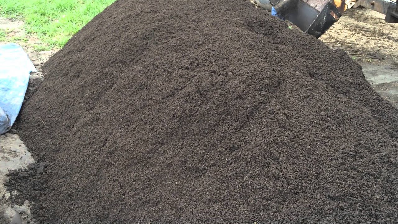 Organic Compost Material from AgriReNew & Sievers Family Farms - YouTube