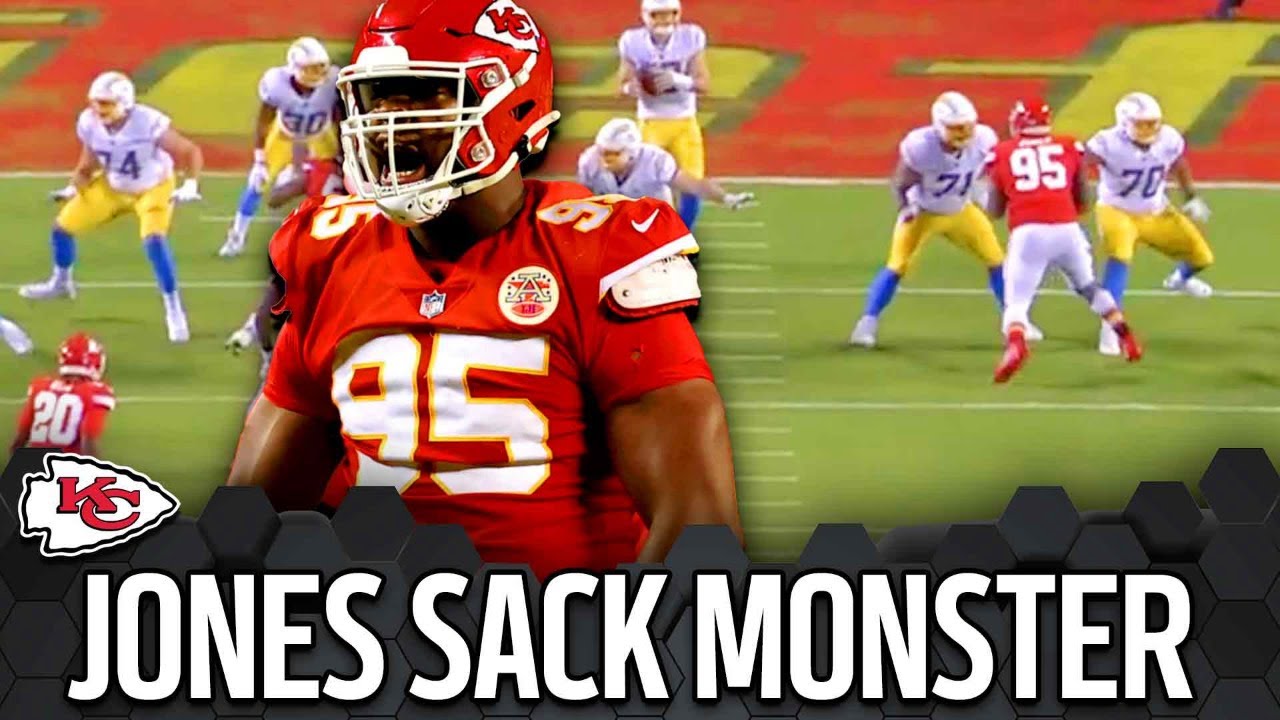 Chris Jones MONSTER SACK Breakdown vs Chargers! - YouTube