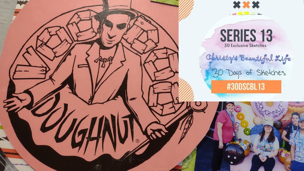 VooDoo Doughnut Layout #30dscbl13 day 7 - YouTube