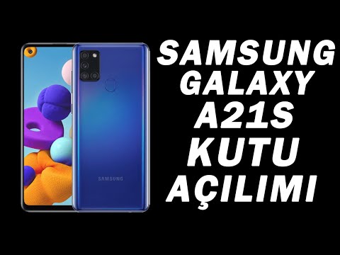 Samsung  Galaxy A21S Kutu Açılımı