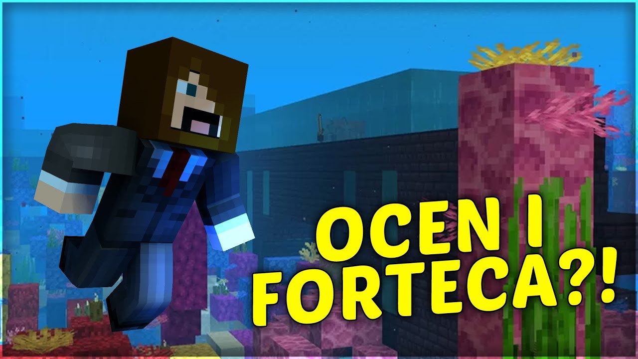 POŁĄCZYŁEM NETHER I NORMALNY ŚWIAT W JEDNO, FORTECE NA OCEANIE ...