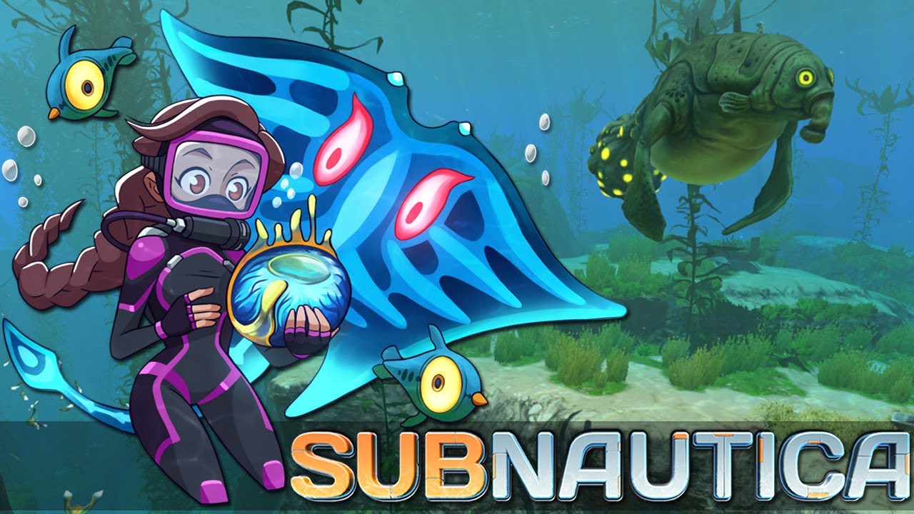 A Home Among the Glowing Gasopods!! • Subnautica - Episode #6 - YouTube