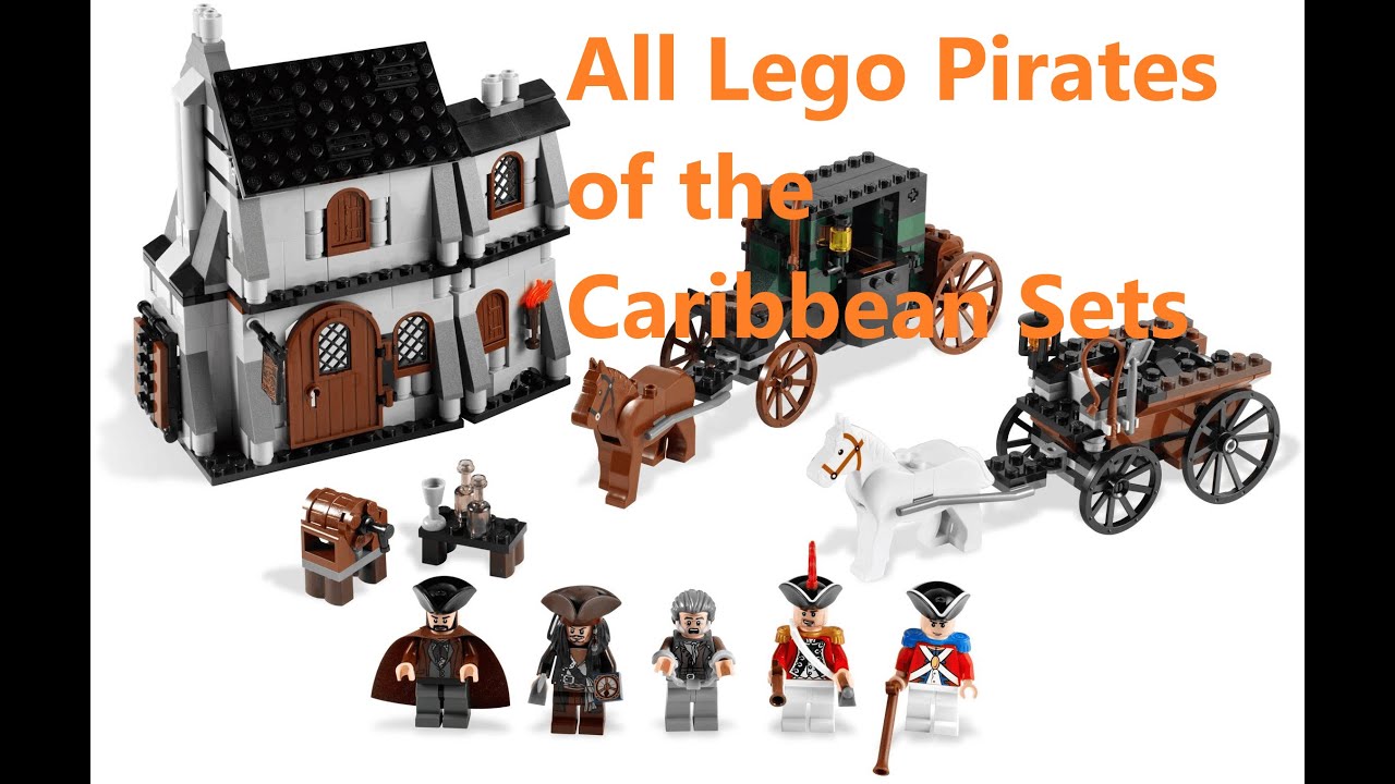 All Lego® Pirates of the Caribbean Sets - YouTube