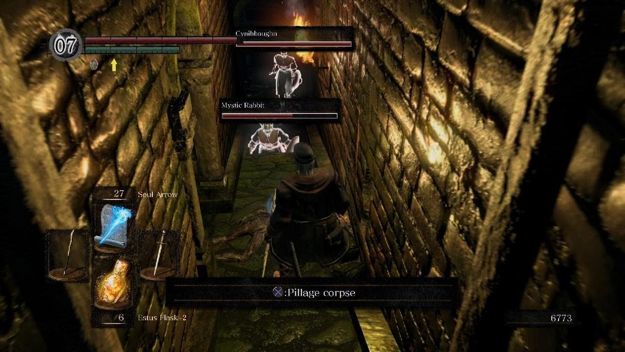 Rabbit aura DARK SOULS: REMASTERED - YouTube