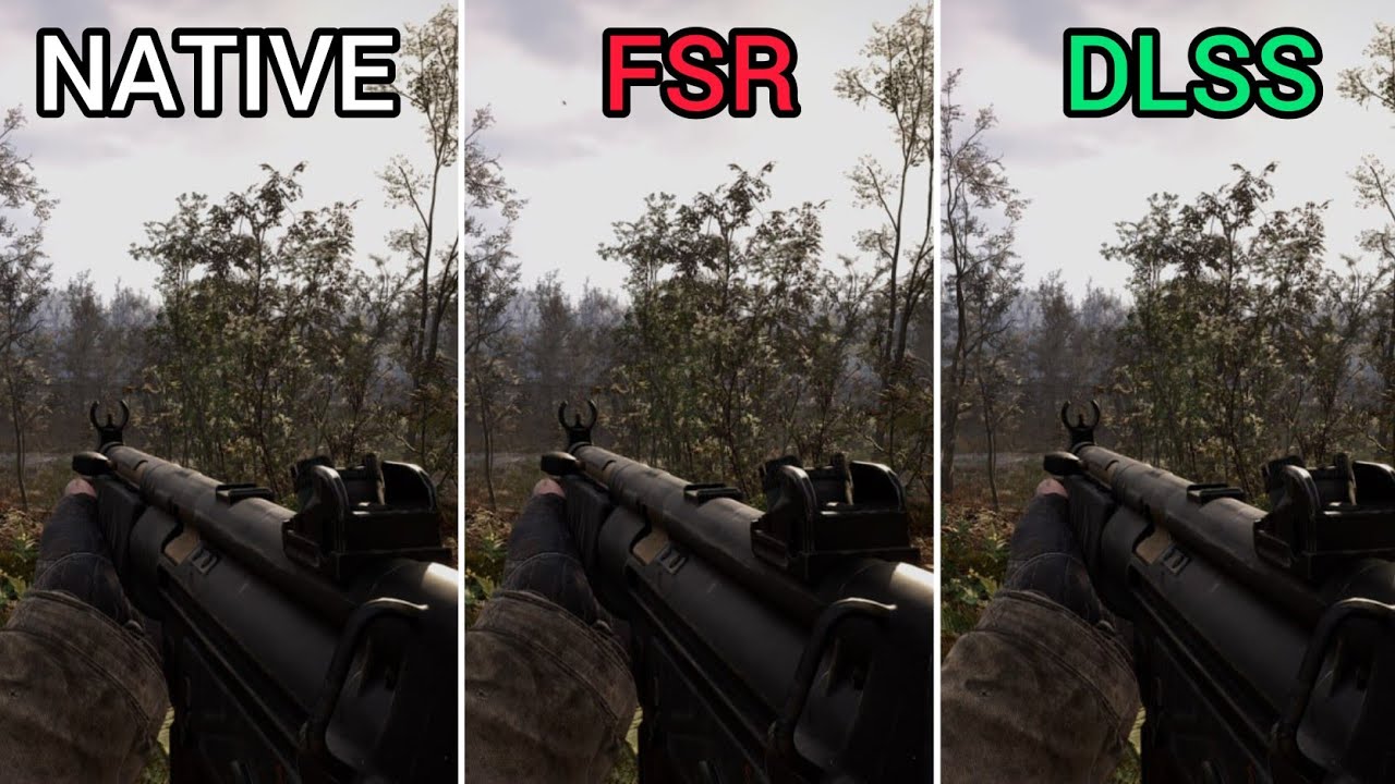 S.T.A.L.K.E.R. 2: Heart of Chornobyl - DLSS vs FSR vs NATIVE Resolution ...