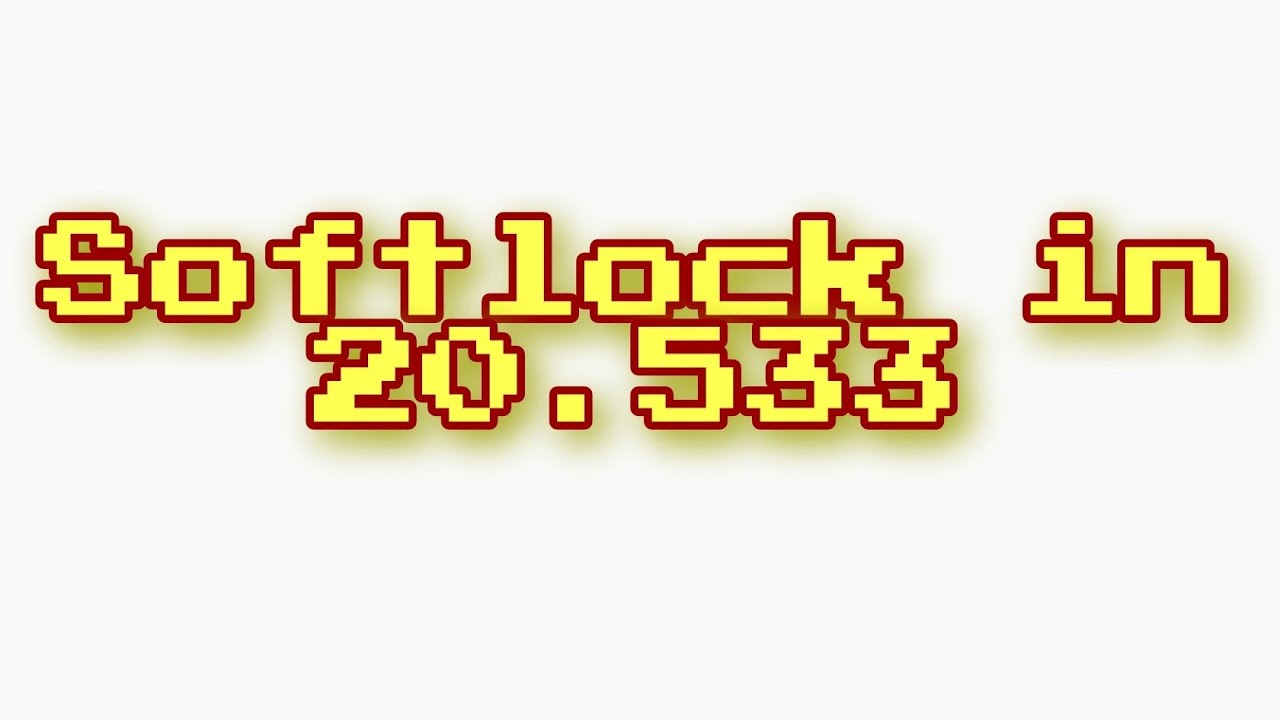 Super Mario Bros. Softlock in 20.533 - YouTube