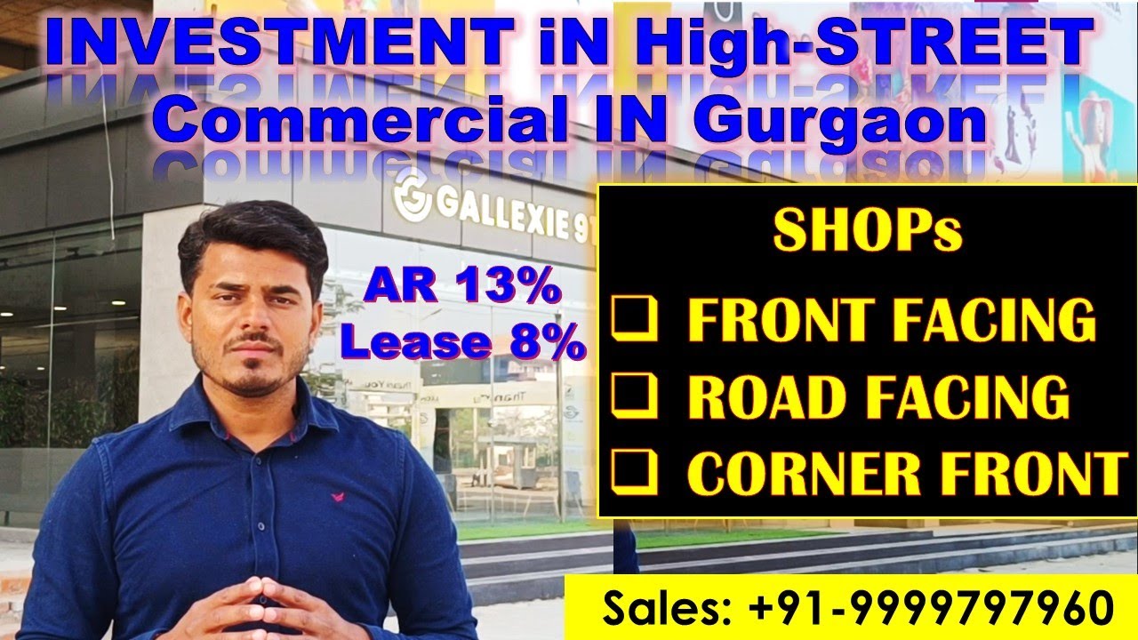 ROAD FRONT FACING SHOPs at DLF GARDENCITY GALLEXIE91 #cornershop #shops ...
