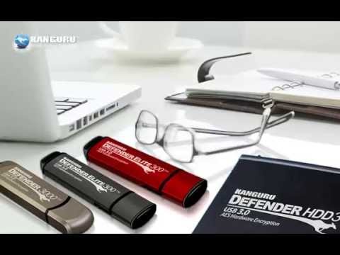 How to Set Up a Managed Kanguru Defender Secure USB Drive - YouTube