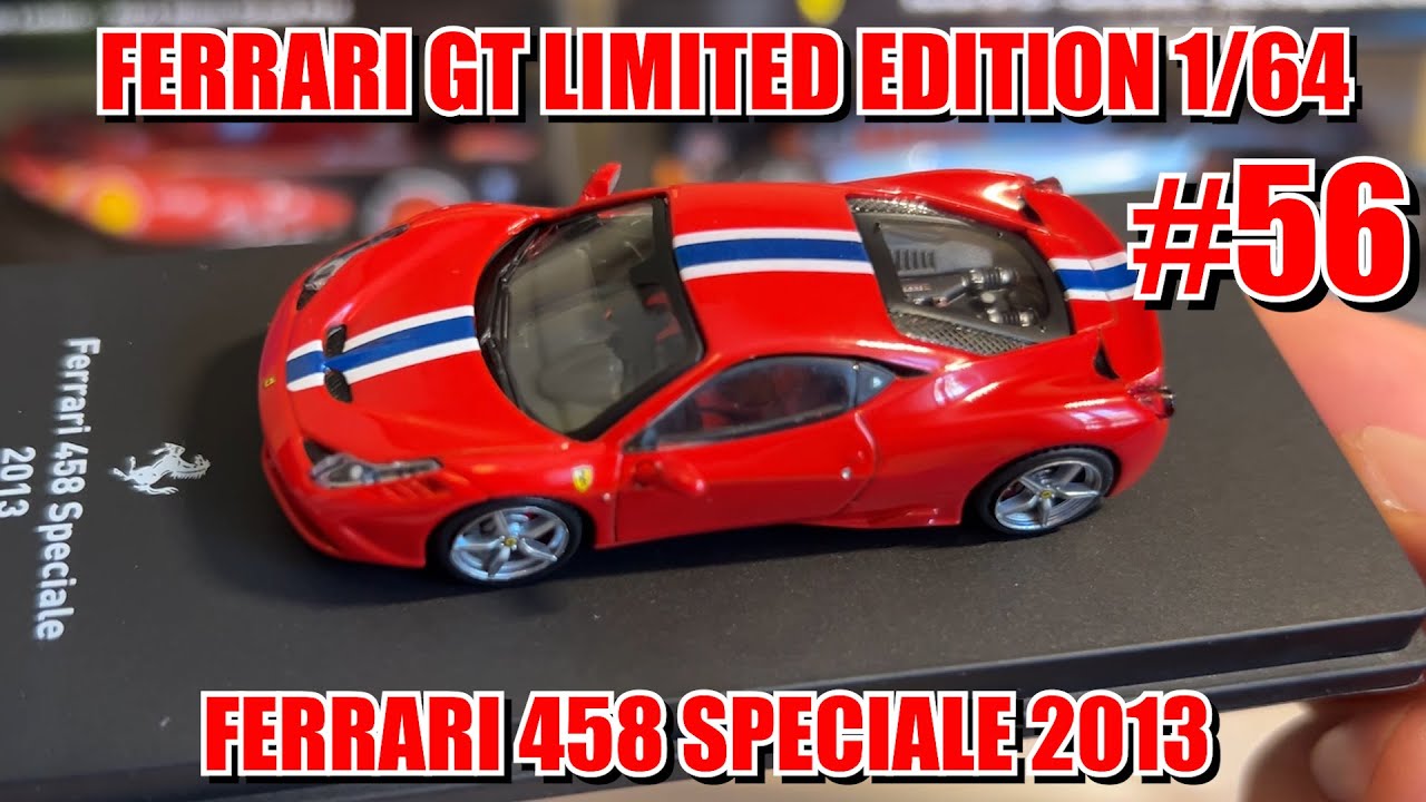 FERRARI GT 1/64 #56 - 458 SPECIALE 2013 - Centauria | Edicola (uscita ...