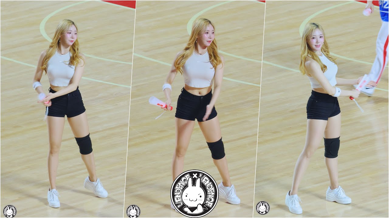 [4K] 240301 치어리더 조예린 직캠 '작전타임 응원' Cho Yerin Fancam @SK나이츠 남자농구 By 벤뎅이 ...